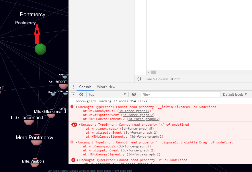 Bug while dragging extended nodes · Issue #395 · vasturiano/3d-force-graph · GitHub